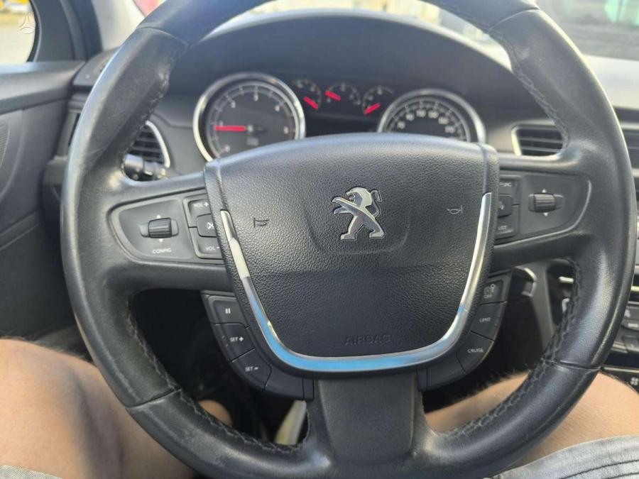 Pelēks Peugeot 508 2012 Tauragė, ar dzinēja tilpumu 1.56 L un nobraukumu 305 tūkst. km par 3200 €, foto 11 vietnē AUTOMOTO.COM.LV