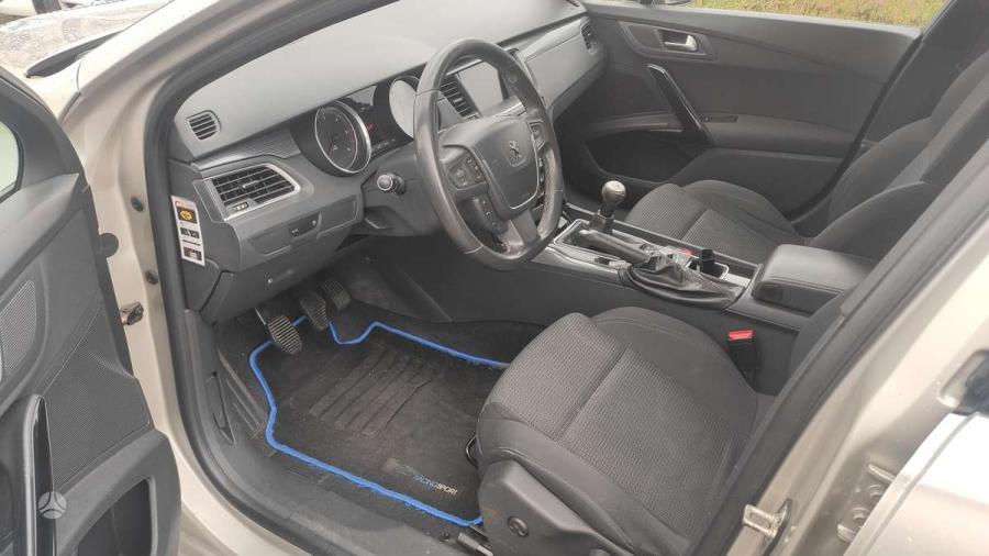 Pelēks Peugeot 508 2012 Tauragė, ar dzinēja tilpumu 1.56 L un nobraukumu 275 tūkst. km par 2650 €, foto 8 vietnē AUTOMOTO.COM.LV