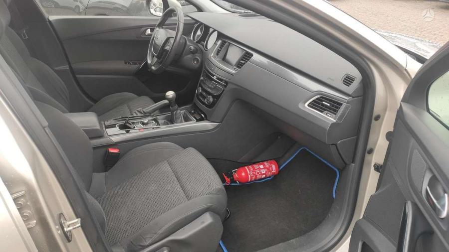 Pelēks Peugeot 508 2012 Tauragė, ar dzinēja tilpumu 1.56 L un nobraukumu 275 tūkst. km par 2650 €, foto 13 vietnē AUTOMOTO.COM.LV
