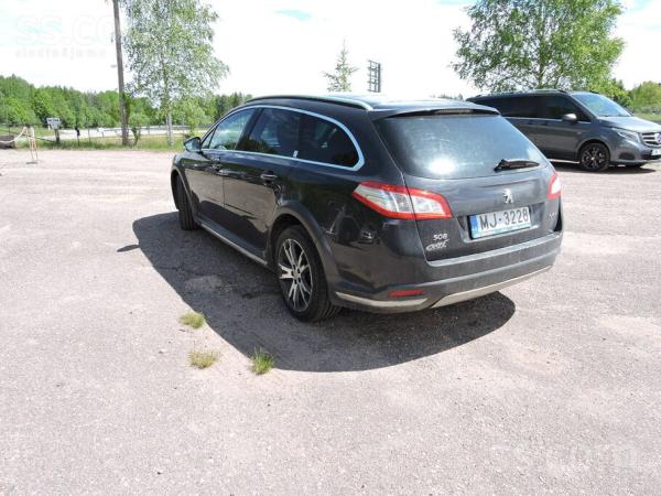 Grey Peugeot 508 2012 in Cesis, with an engine capacity of 2.00 L and mileage of 260 thousand km for 4300 €, photo 4 on AUTOMOTO.COM.LV