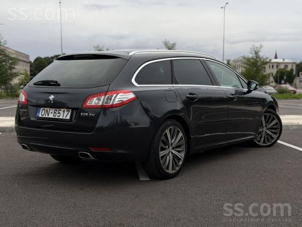 Pelēks Peugeot 508 2012 Jelgava, ar dzinēja tilpumu 2.20 L un nobraukumu 364 tūkst. km par 3200 €, foto 4 vietnē AUTOMOTO.COM.LV