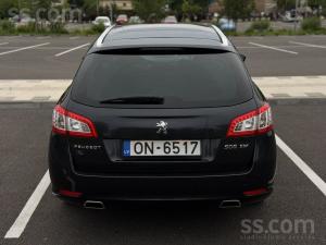 Grey Peugeot 508 2012 in Jelgava, with an engine capacity of 2.20 L and mileage of 364 thousand km for 3200 €, photo 6 on AUTOMOTO.COM.LV