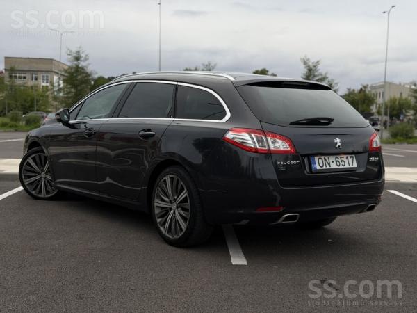 Pelēks Peugeot 508 2012 Jelgava, ar dzinēja tilpumu 2.20 L un nobraukumu 364 tūkst. km par 3200 €, foto 6 vietnē AUTOMOTO.COM.LV