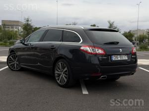 Grey Peugeot 508 2012 in Jelgava, with an engine capacity of 2.20 L and mileage of 364 thousand km for 3200 €, photo 7 on AUTOMOTO.COM.LV