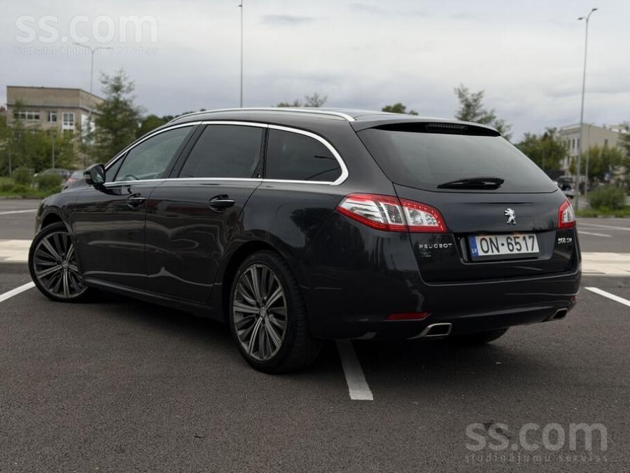 Grey Peugeot 508 2012 in Jelgava, with an engine capacity of 2.20 L and mileage of 364 thousand km for 3200 €, photo 7 on AUTOMOTO.COM.LV