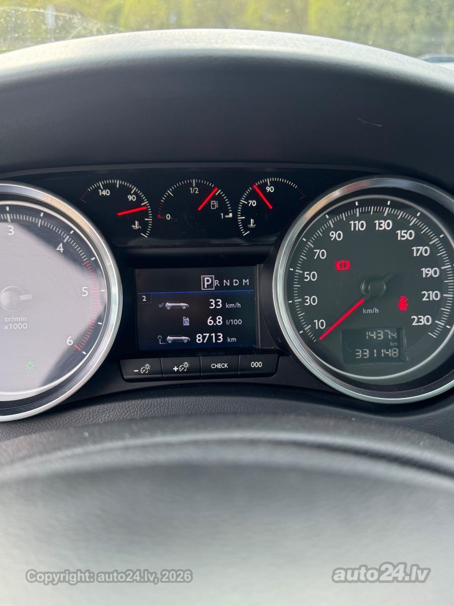 Grey Peugeot 508 2012 in Tallinn, with an engine capacity of 2.00 L and mileage of 331 thousand km for 3700 €, photo 8 on AUTOMOTO.COM.LV