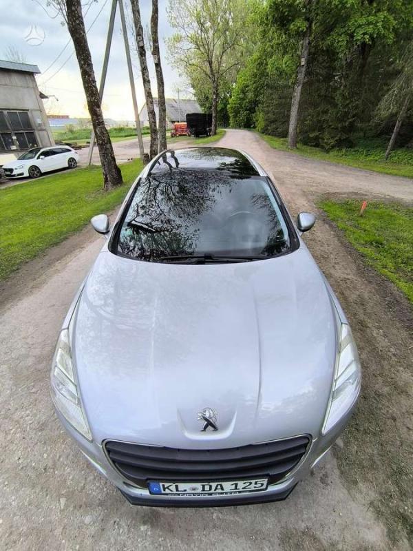 Pelēks Peugeot 508 2012 Raseiniai, ar dzinēja tilpumu 2.00 L un nobraukumu 216 tūkst. km par 4350 €, foto 11 vietnē AUTOMOTO.COM.LV