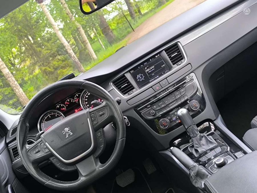 Pelēks Peugeot 508 2012 Raseiniai, ar dzinēja tilpumu 2.00 L un nobraukumu 216 tūkst. km par 4350 €, foto 23 vietnē AUTOMOTO.COM.LV