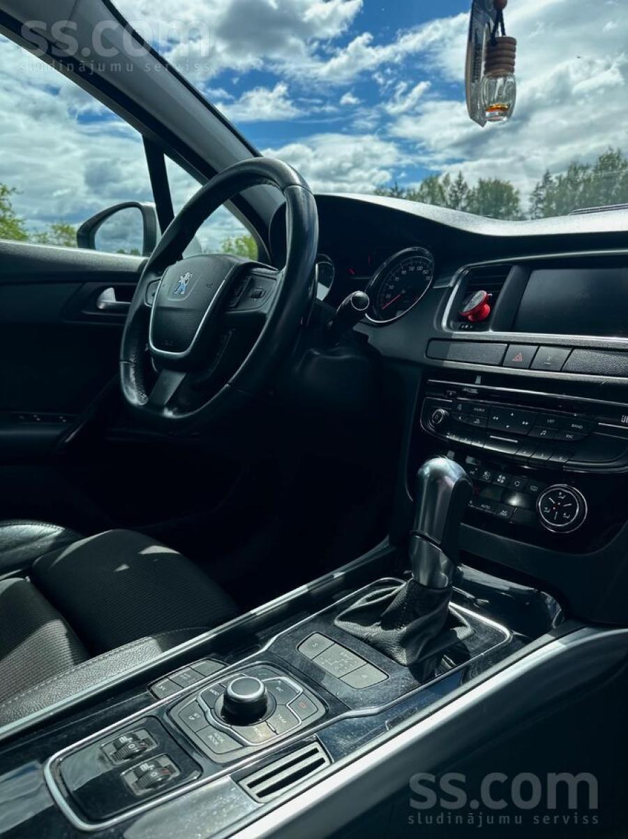 Pelēks Peugeot 508 2012 Aizkraukle, ar dzinēja tilpumu 2.20 L un nobraukumu 345 tūkst. km par 4000 €, foto 5 vietnē AUTOMOTO.COM.LV