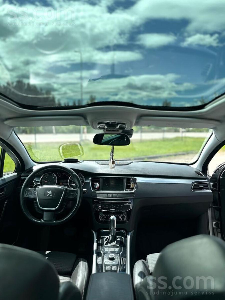 Pelēks Peugeot 508 2012 Aizkraukle, ar dzinēja tilpumu 2.20 L un nobraukumu 345 tūkst. km par 4000 €, foto 7 vietnē AUTOMOTO.COM.LV