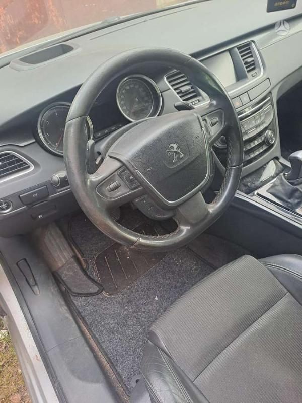 Grey Peugeot 508 2012 in Klaipeda, with an engine capacity of 2.00 L and mileage of 320 thousand km for 1200 €, photo 6 on AUTOMOTO.COM.LV