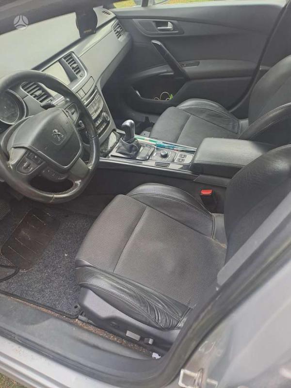 Grey Peugeot 508 2012 in Klaipeda, with an engine capacity of 2.00 L and mileage of 320 thousand km for 1200 €, photo 7 on AUTOMOTO.COM.LV