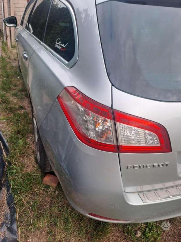 Grey Peugeot 508 2012 in Klaipeda, with an engine capacity of 2.00 L and mileage of 320 thousand km for 1200 €, photo 9 on AUTOMOTO.COM.LV
