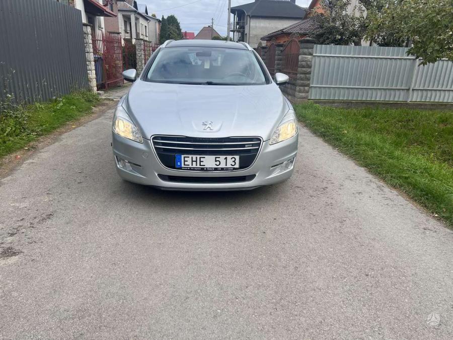 Pelēks Peugeot 508 2012 Kauņa, ar dzinēja tilpumu 1.60 L un nobraukumu 184 tūkst. km par 3200 €, foto 3 vietnē AUTOMOTO.COM.LV