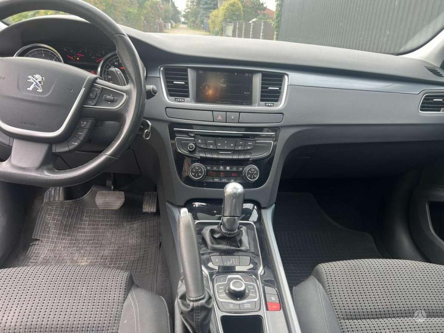 Pelēks Peugeot 508 2012 Kauņa, ar dzinēja tilpumu 1.60 L un nobraukumu 184 tūkst. km par 3200 €, foto 12 vietnē AUTOMOTO.COM.LV