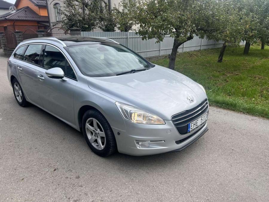 Grey Peugeot 508 2012 in Kaunas, with an engine capacity of 1.60 L and mileage of 182 thousand km for 3150 €, photo 4 on AUTOMOTO.COM.LV