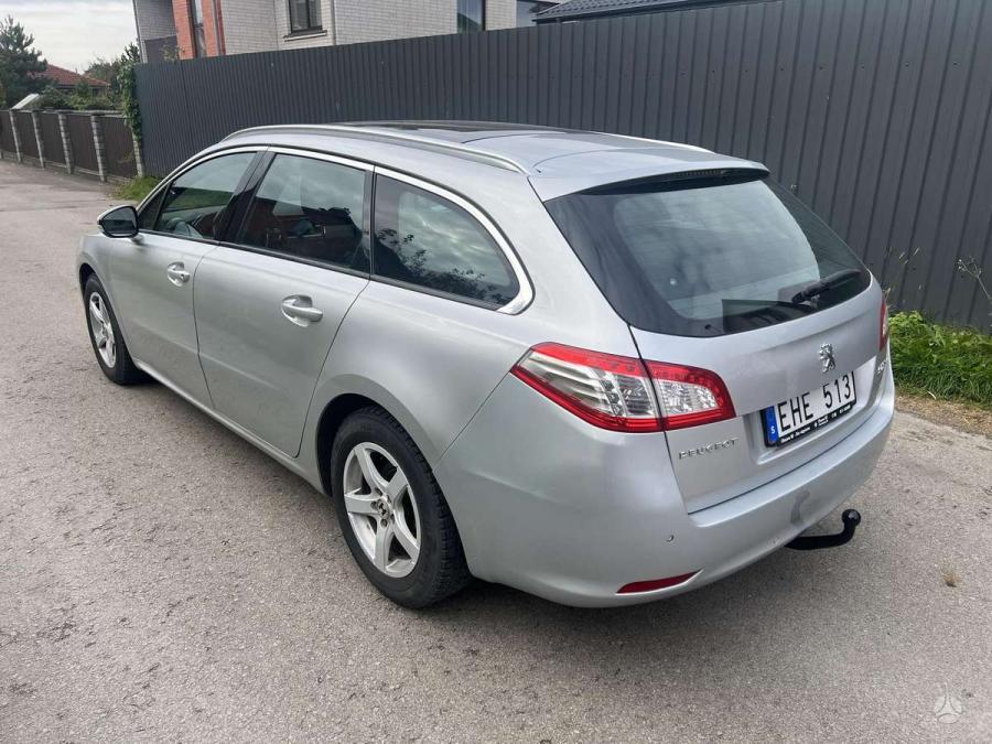 Grey Peugeot 508 2012 in Kaunas, with an engine capacity of 1.60 L and mileage of 182 thousand km for 3150 €, photo 7 on AUTOMOTO.COM.LV