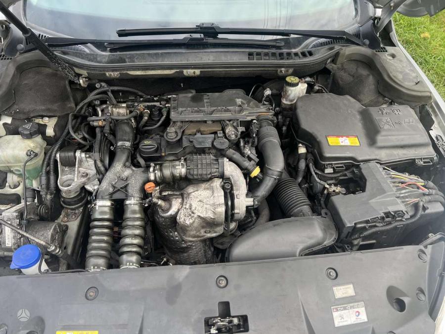 Grey Peugeot 508 2012 in Kaunas, with an engine capacity of 1.60 L and mileage of 182 thousand km for 3150 €, photo 14 on AUTOMOTO.COM.LV