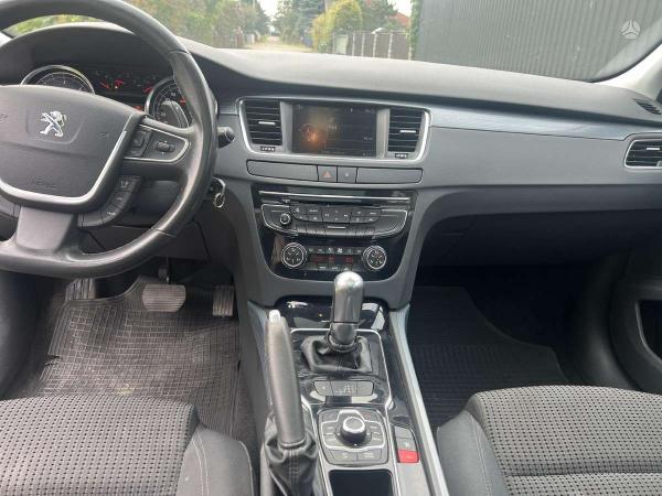 Pelēks Peugeot 508 2013 Kauņa, ar dzinēja tilpumu 1.60 L un nobraukumu 180 tūkst. km par 3950 €, foto 11 vietnē AUTOMOTO.COM.LV