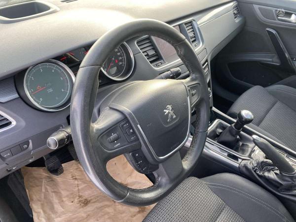 Pelēks Peugeot 508 2013 Marijampole, ar dzinēja tilpumu 1.56 L un nobraukumu 278 tūkst. km par 4400 €, foto 9 vietnē AUTOMOTO.COM.LV