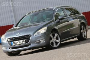 Grey Peugeot 508 2013 in Riga, with an engine capacity of 2.20 L and mileage of 272 thousand km for 3990 €, photo  on AUTOMOTO.COM.LV