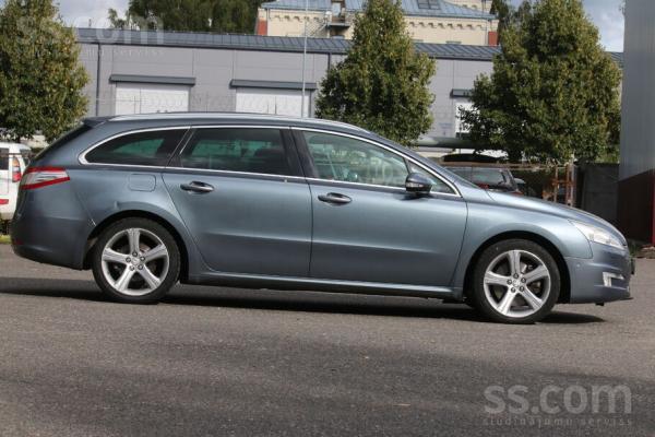 Pelēks Peugeot 508 2013 Rīga, ar dzinēja tilpumu 2.20 L un nobraukumu 272 tūkst. km par 3990 €, foto 7 vietnē AUTOMOTO.COM.LV