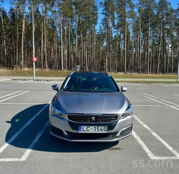 Grey Peugeot 508 2014 in Riga, with an engine capacity of 1.60 L and mileage of 278 thousand km for 5500 €, photo 2 on AUTOMOTO.COM.LV