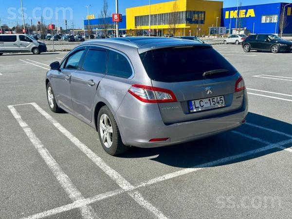 Grey Peugeot 508 2014 in Riga, with an engine capacity of 1.60 L and mileage of 278 thousand km for 5500 €, photo 4 on AUTOMOTO.COM.LV