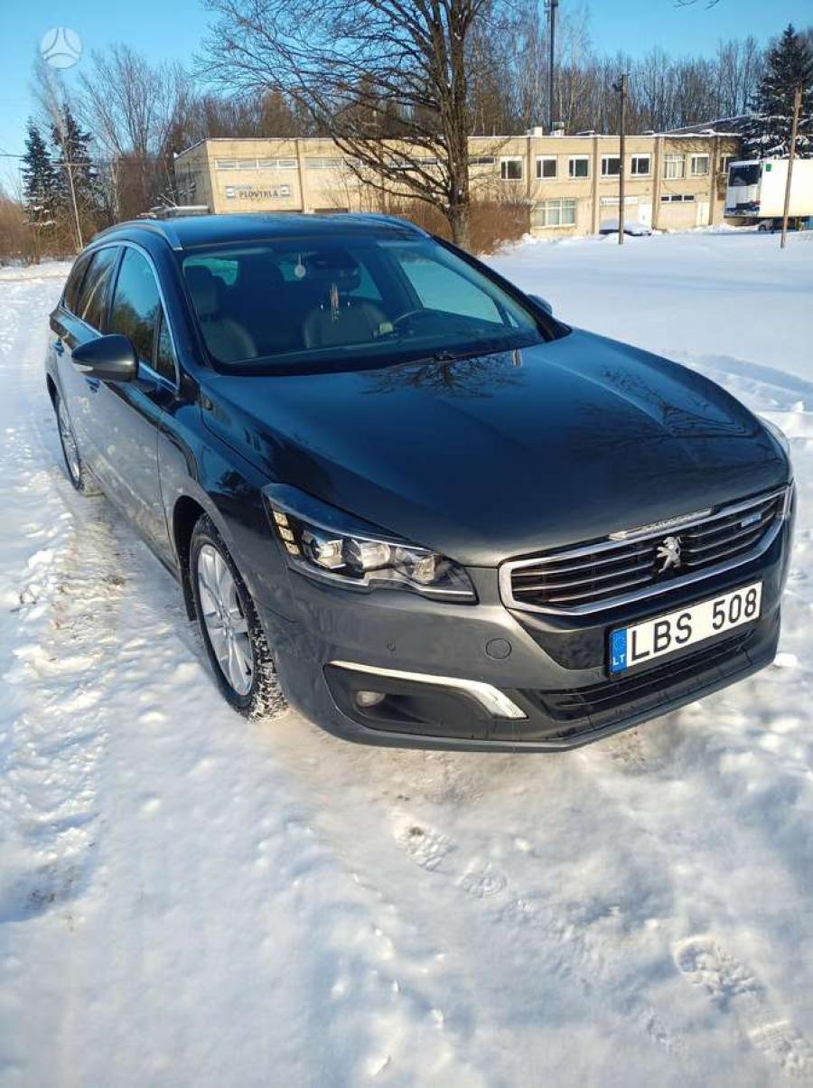 Pelēks Peugeot 508 2014 Viļņa, ar dzinēja tilpumu 2.00 L un nobraukumu 313 tūkst. km par 5600 €, foto 1 vietnē AUTOMOTO.COM.LV