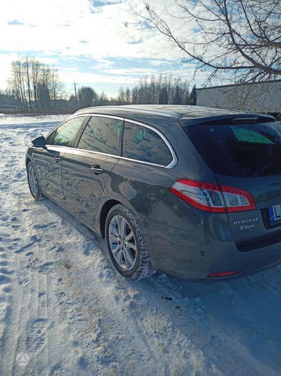 Pelēks Peugeot 508 2014 Viļņa, ar dzinēja tilpumu 2.00 L un nobraukumu 313 tūkst. km par 5600 €, foto 4 vietnē AUTOMOTO.COM.LV