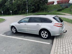 Grey Peugeot 508 2014 in Vilnius, with an engine capacity of 2.00 L and mileage of 292 thousand km for 3850 €, photo 7 on AUTOMOTO.COM.LV