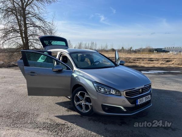 Grey Peugeot 508 2015 in Tallinn, with an engine capacity of 1.60 L and mileage of 336 thousand km for 6500 €, photo 11 on AUTOMOTO.COM.LV