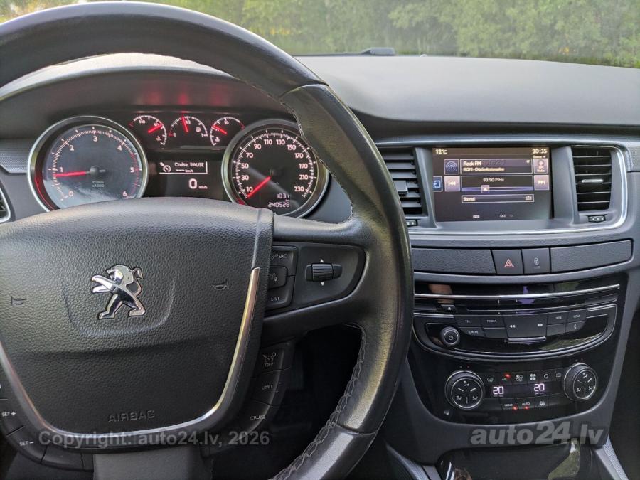 Grey Peugeot 508 2015 in Parnu, with an engine capacity of 1.60 L and mileage of 241 thousand km for 5950 €, photo 13 on AUTOMOTO.COM.LV