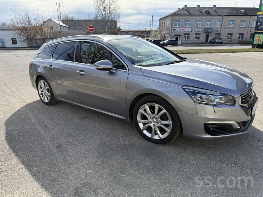 Pelēks Peugeot 508 2015 Daugavpils, ar dzinēja tilpumu 2.00 L un nobraukumu 264 tūkst. km par 6100 €, foto 3 vietnē AUTOMOTO.COM.LV