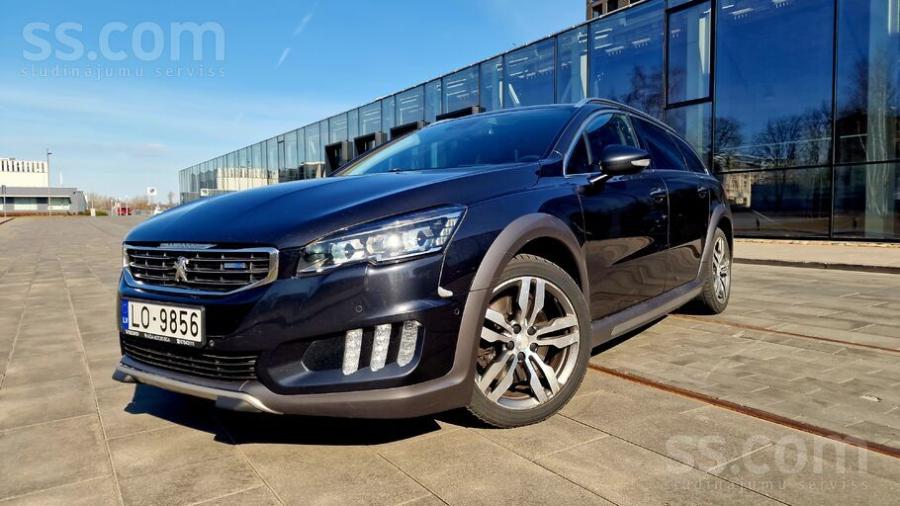 Grey Peugeot 508 2015 in Riga, with an engine capacity of 2.00 L and mileage of 372 thousand km for 3990 €, photo 5 on AUTOMOTO.COM.LV