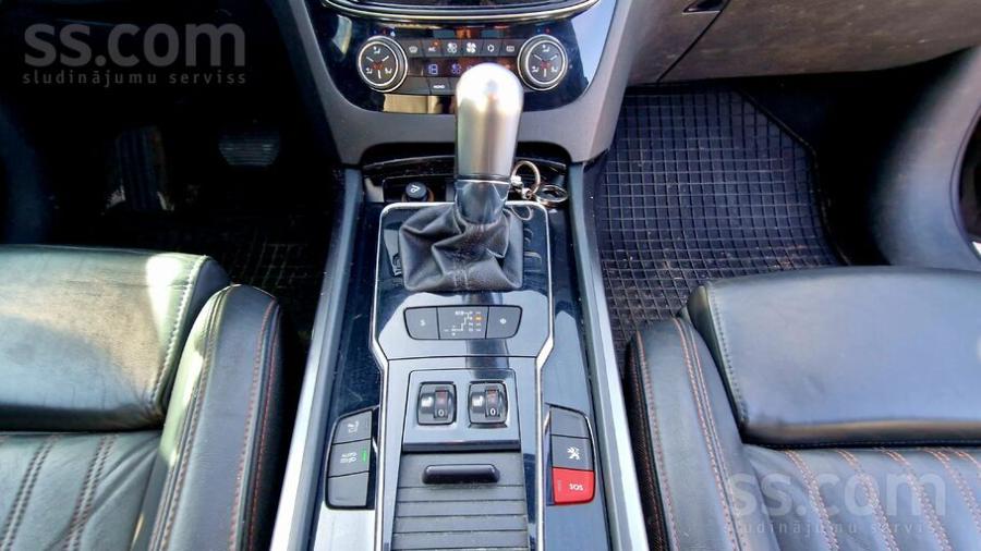 Grey Peugeot 508 2015 in Riga, with an engine capacity of 2.00 L and mileage of 372 thousand km for 3990 €, photo 12 on AUTOMOTO.COM.LV