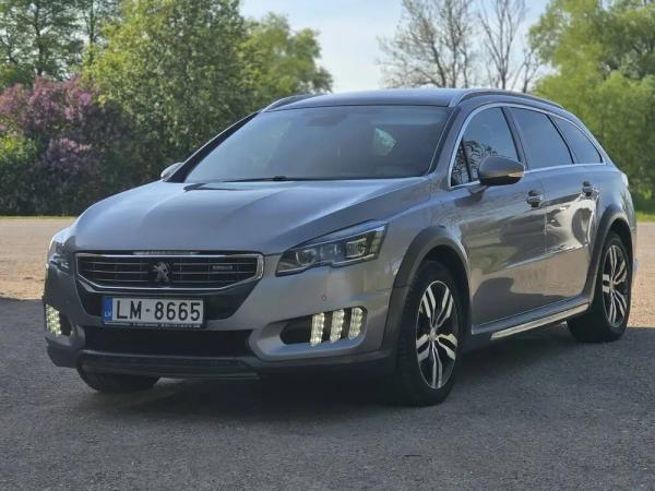 Grey Peugeot 508 2015 in Grobiņa, with an engine capacity of 2.00 L and mileage of 332 thousand km for 6290 €, photo 2 on AUTOMOTO.COM.LV
