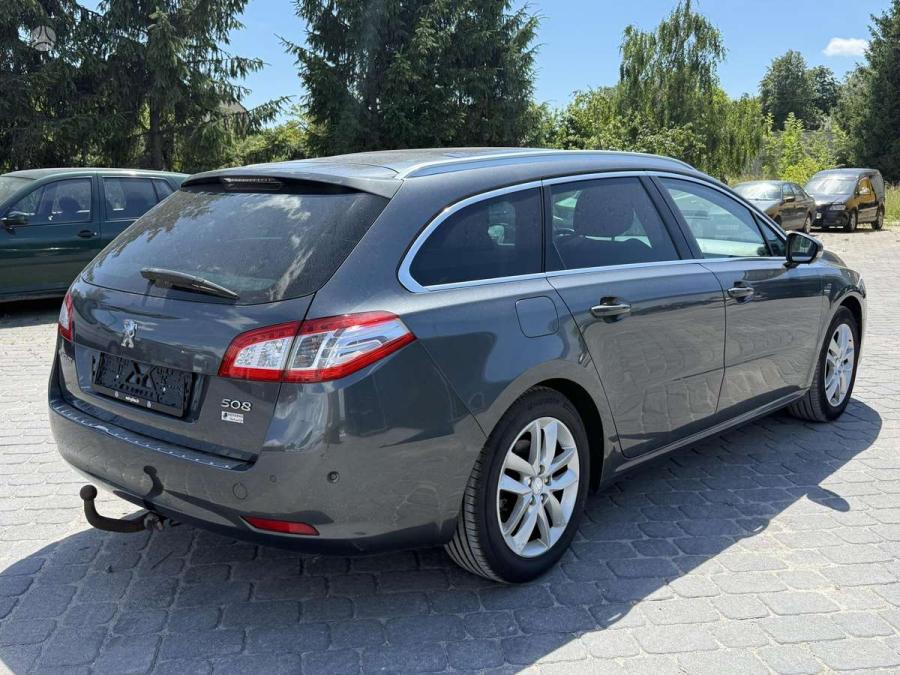 Серый Пежо 508 2015 в Алитус, объемом двигателя 1.60 л и пробегом 260 тыс. км за 3999 €, фото 4 на AUTOMOTO.COM.LV