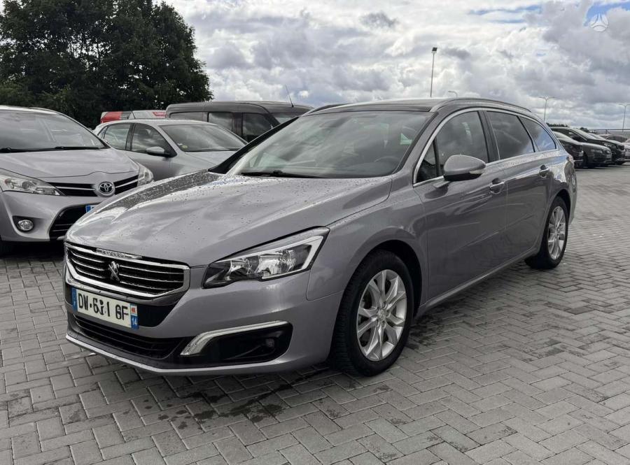 Pelēks Peugeot 508 2015 Tauragė, ar dzinēja tilpumu 2.00 L un nobraukumu 177 tūkst. km par 6600 €, foto 1 vietnē AUTOMOTO.COM.LV