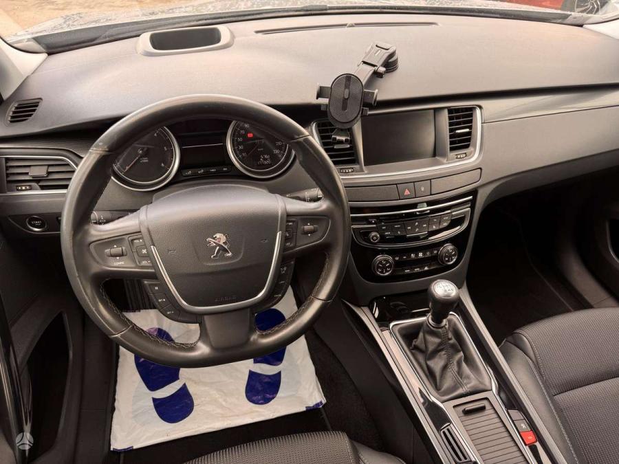 Pelēks Peugeot 508 2015 Tauragė, ar dzinēja tilpumu 2.00 L un nobraukumu 177 tūkst. km par 6600 €, foto 15 vietnē AUTOMOTO.COM.LV