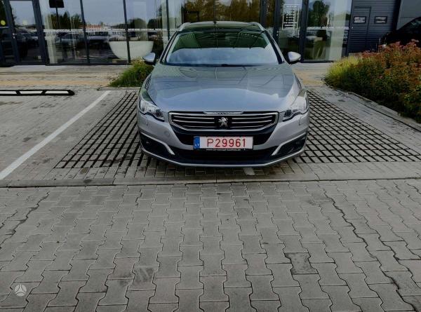 Pelēks Peugeot 508 2015 Viļņa, ar dzinēja tilpumu 1.60 L un nobraukumu 170 tūkst. km par 4750 €, foto 1 vietnē AUTOMOTO.COM.LV