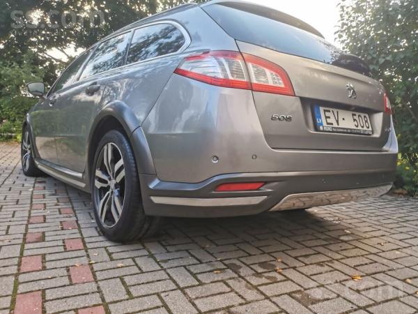Grey Peugeot 508 2015 in Riga, with an engine capacity of 2.00 L and mileage of 321 thousand km for 5350 €, photo 1 on AUTOMOTO.COM.LV