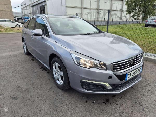Pelēks Peugeot 508 2015 Kauņa, ar dzinēja tilpumu 1.56 L un nobraukumu 215 tūkst. km par 4700 €, foto 8 vietnē AUTOMOTO.COM.LV