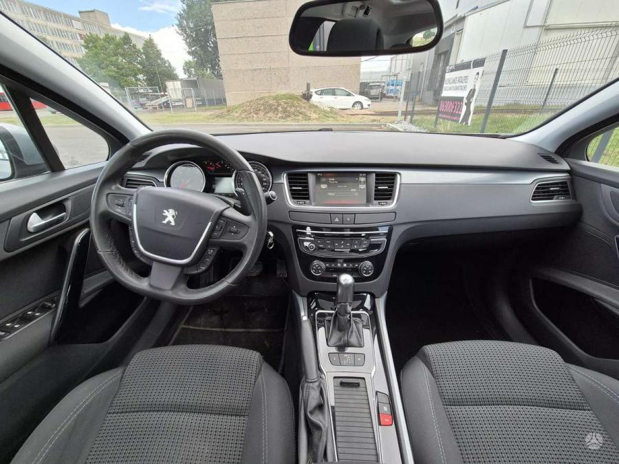Pelēks Peugeot 508 2015 Kauņa, ar dzinēja tilpumu 1.56 L un nobraukumu 215 tūkst. km par 4700 €, foto 13 vietnē AUTOMOTO.COM.LV
