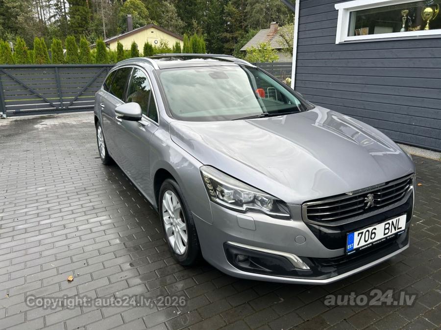 Pelēks Peugeot 508 2015 Tallina, ar dzinēja tilpumu 2.00 L un nobraukumu 265 tūkst. km par 5900 €, foto 3 vietnē AUTOMOTO.COM.LV