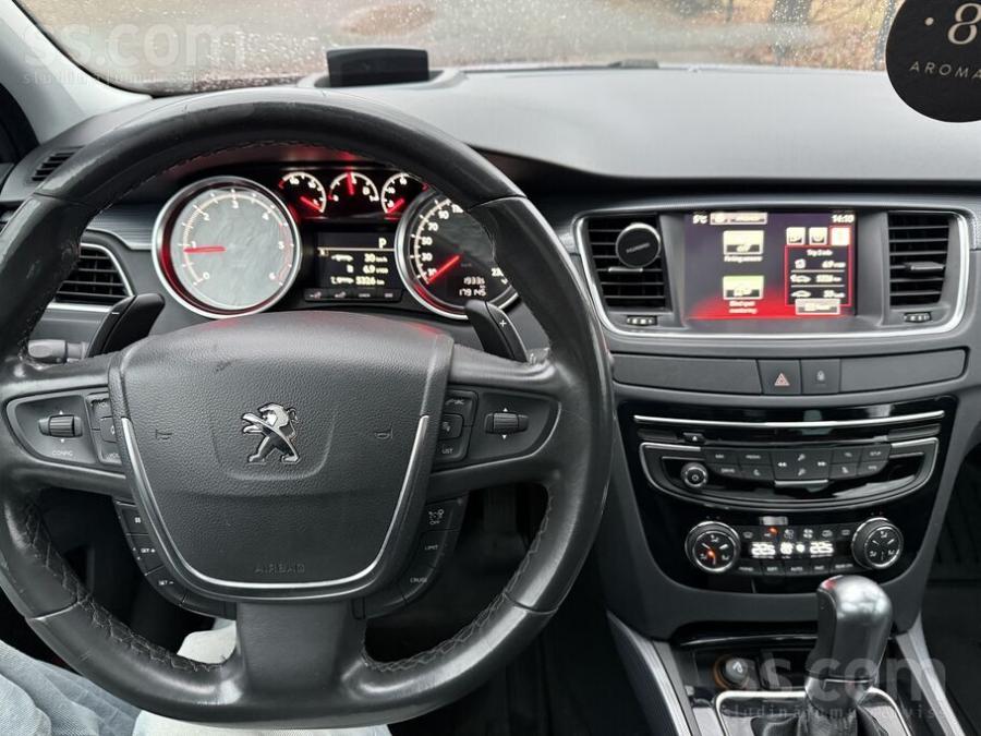 Pelēks Peugeot 508 2016 Rīga, ar dzinēja tilpumu 2.00 L un nobraukumu 179 tūkst. km par 7600 €, foto 13 vietnē AUTOMOTO.COM.LV