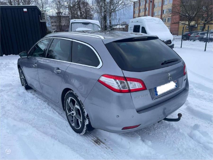 Grey Peugeot 508 2016 in Taurage, with an engine capacity of 2.00 L and mileage of 225 thousand km for 5700 €, photo 7 on AUTOMOTO.COM.LV