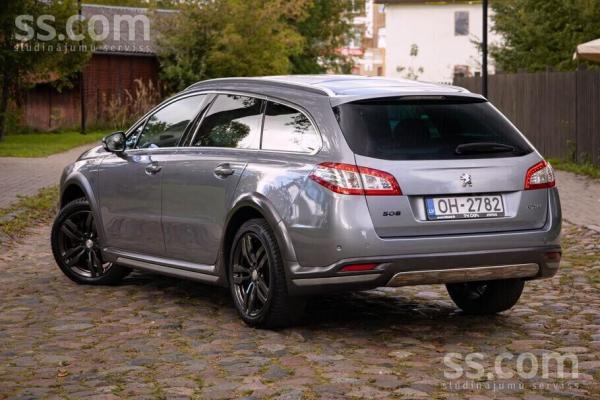 Pelēks Peugeot 508 2016 Rīga, ar dzinēja tilpumu 2.00 L un nobraukumu 190 tūkst. km par 10500 €, foto 3 vietnē AUTOMOTO.COM.LV