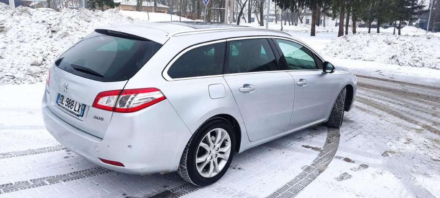 Grey Peugeot 508 2016 in Taurage, with an engine capacity of 2.00 L and mileage of 330 thousand km for 5900 €, photo 3 on AUTOMOTO.COM.LV