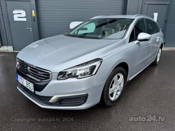 Grey Peugeot 508 2016 in Tallinn, with an engine capacity of 1.60 L and mileage of 114 thousand km for 5795 €, photo 1 on AUTOMOTO.COM.LV